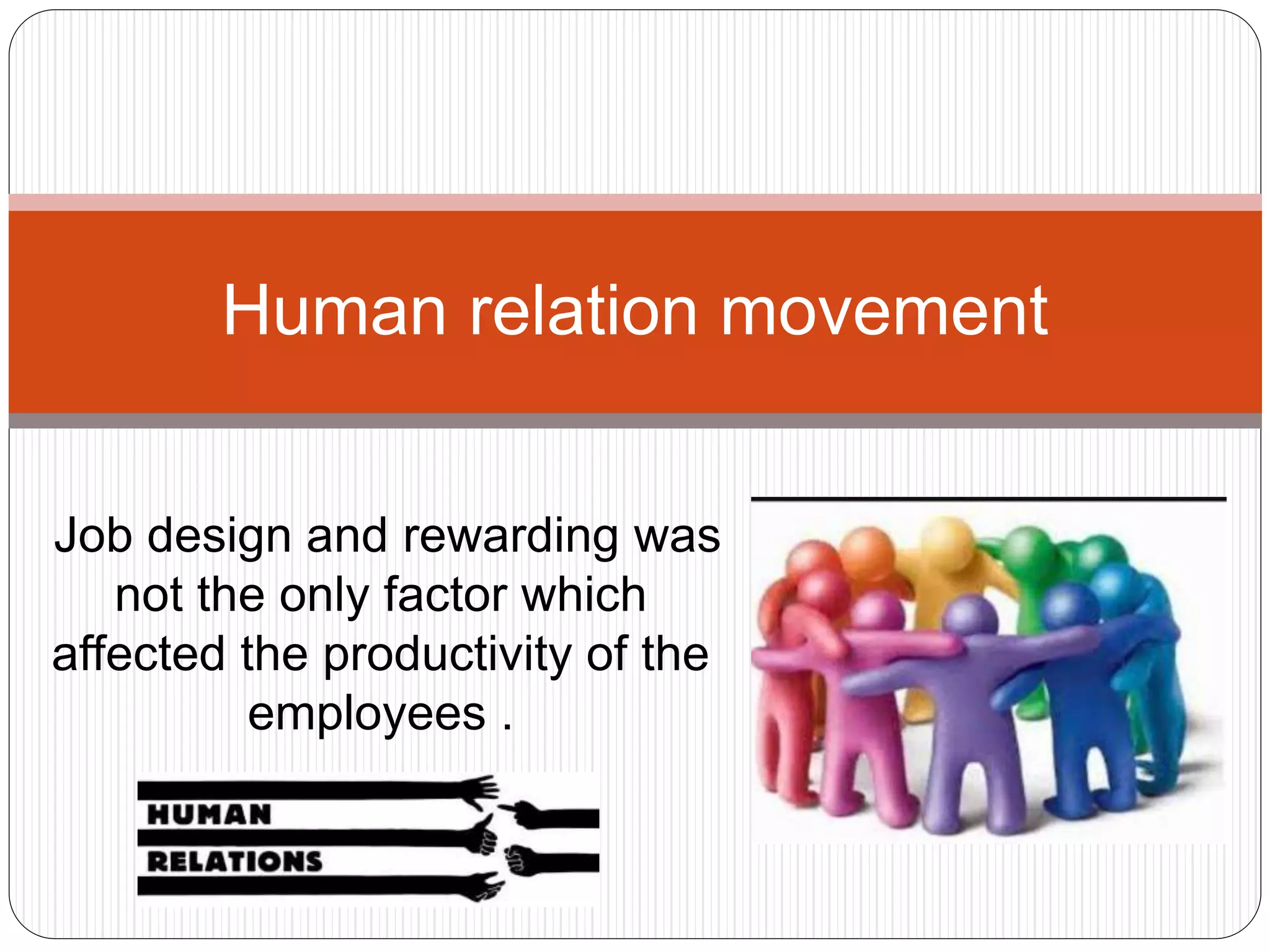 HRM : Evolution of HRM | PPT
