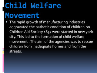 historical development of social work in USA | PPTX