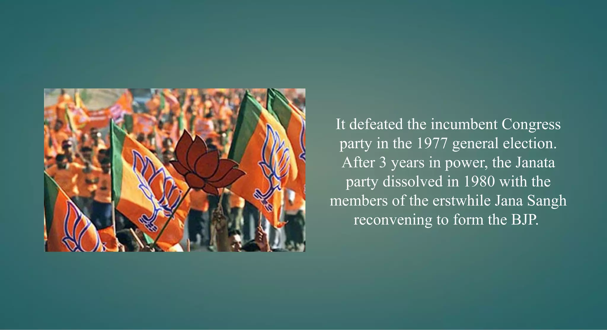 Bharatiya janata party | PPT