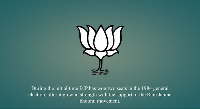 Bharatiya janata party | PPT