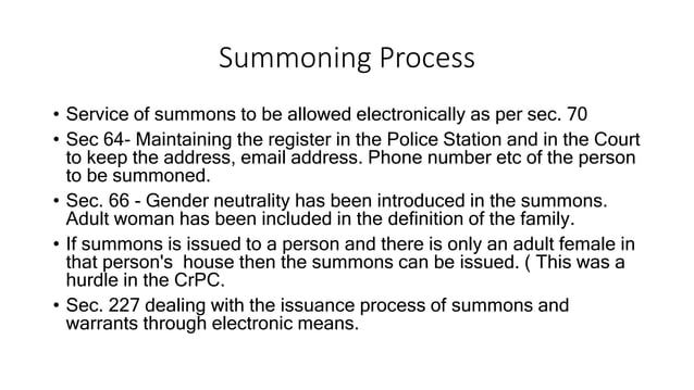 Bharatiya Nagarik Suraksha Sanhita power.pptx | Law