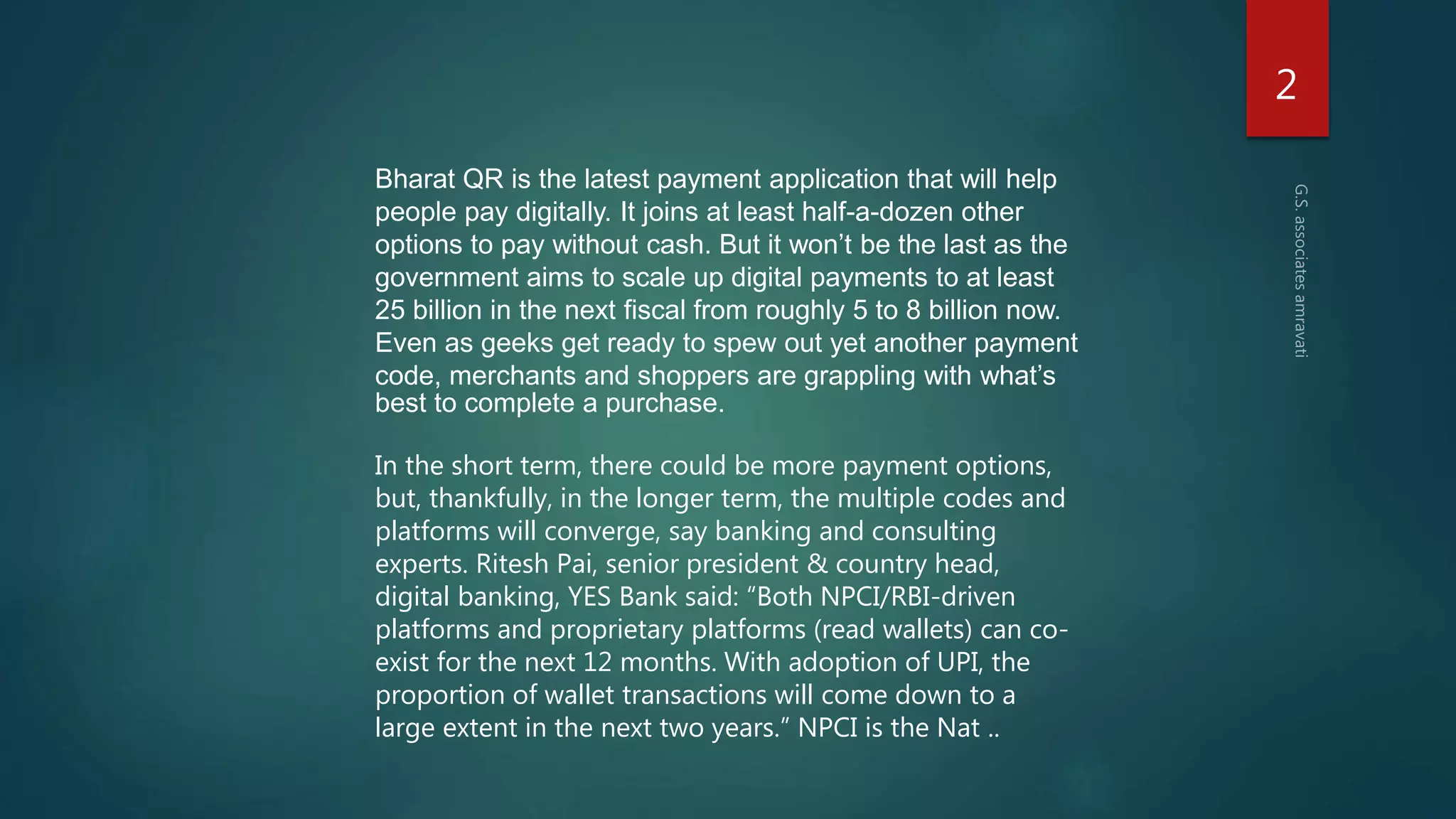 Bharat qr payment systems | PPTX