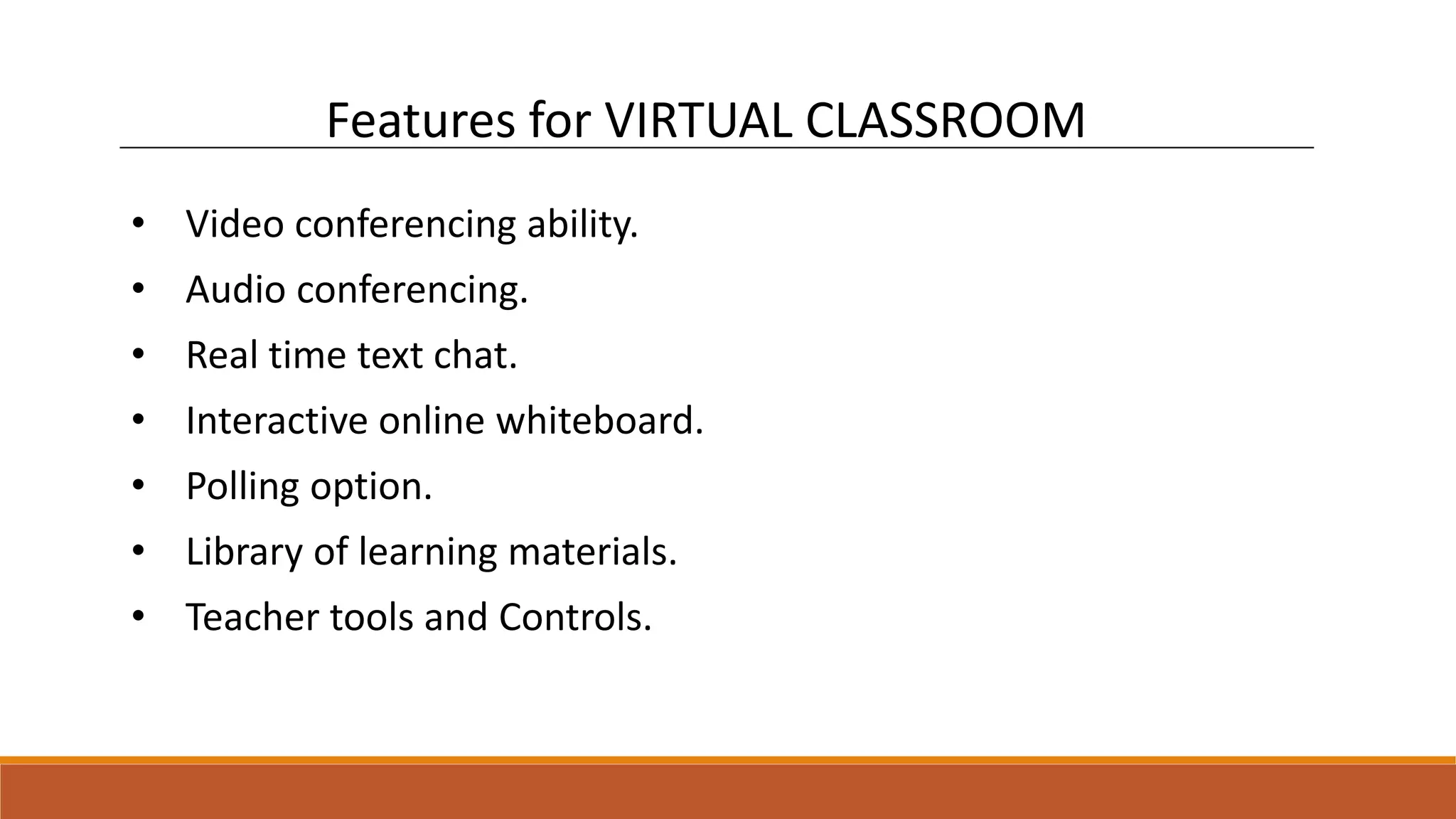 VIRTUAL CLASS ROOM | PPT