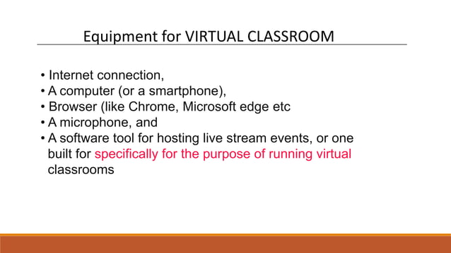 VIRTUAL CLASS ROOM | PPT