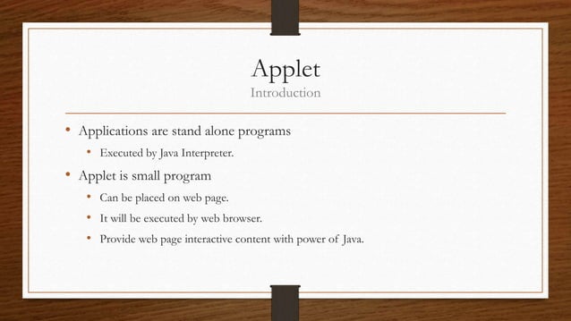 Applet Vs Servlet | PPT
