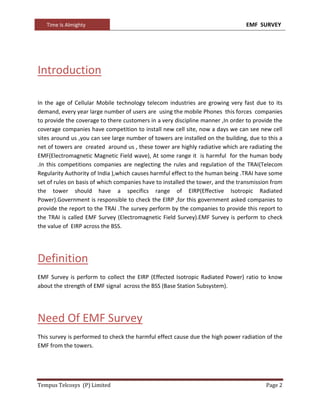 EMF Survey | PDF