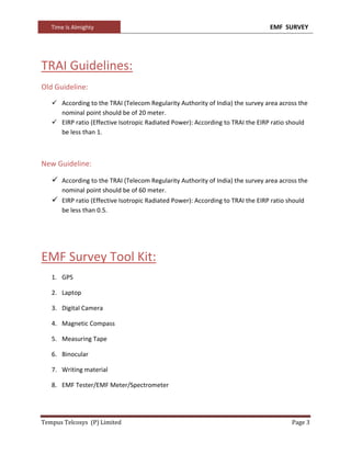 EMF Survey | PDF