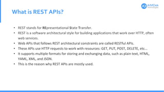 Design REST APIs using RAML | PPT
