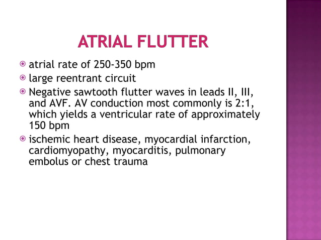 ECG: Multifocal Atrial Tachycardia | PPT | Heart and Cardiovascular ...