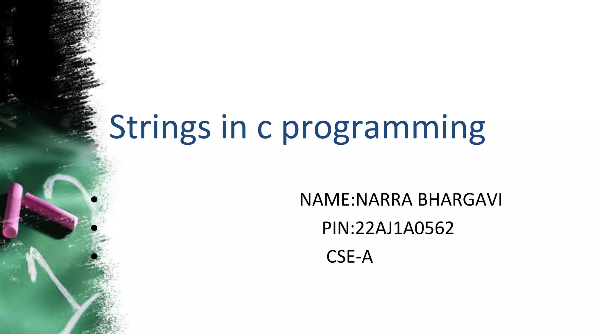 BHARGAVISTRINGS.PPT