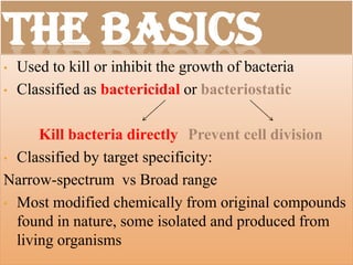 Antibiotics | PPTX