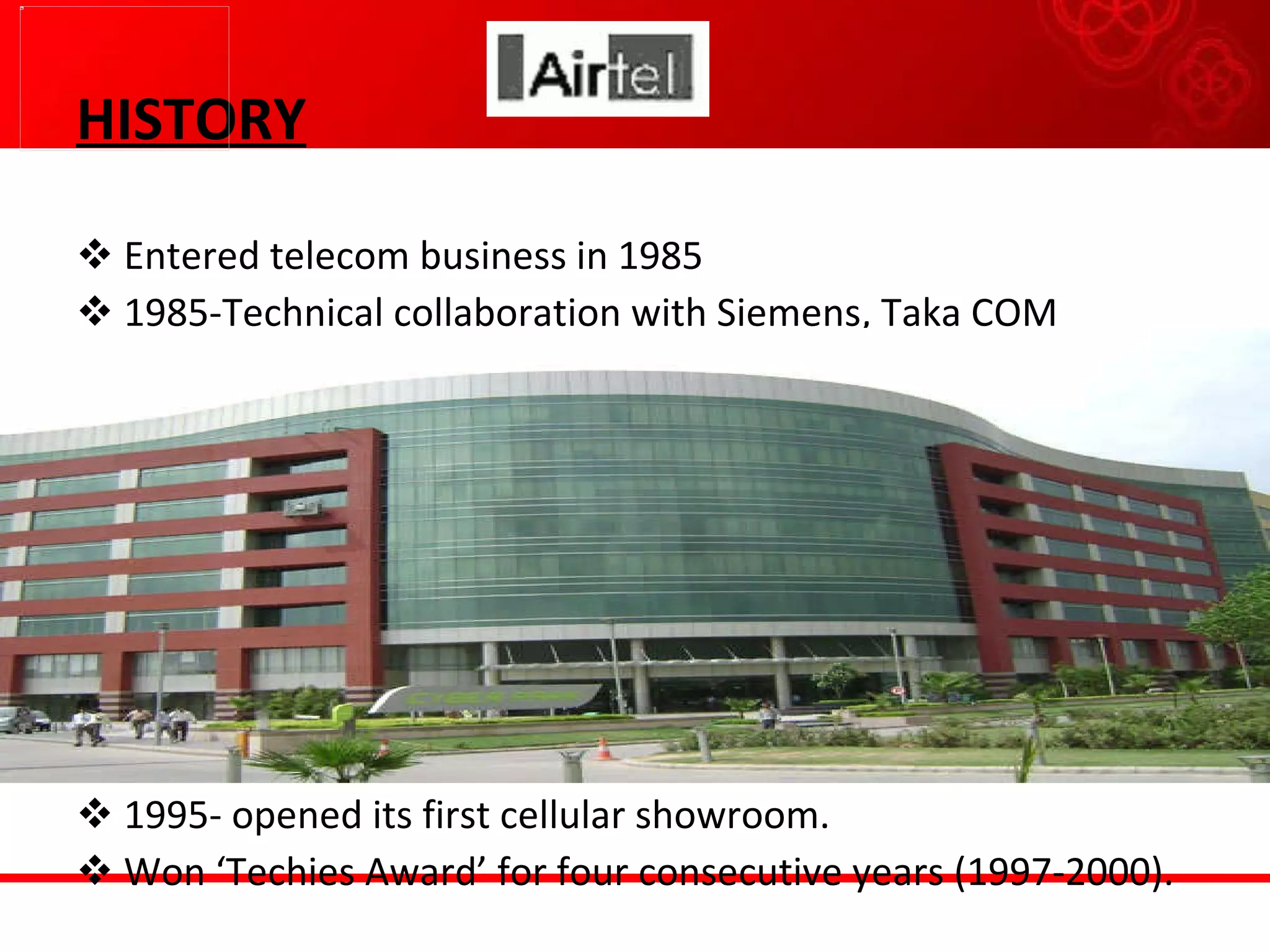 AIRTEL- BEST PPT | PPT