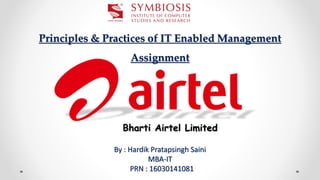 Bharti airtel | PPTX
