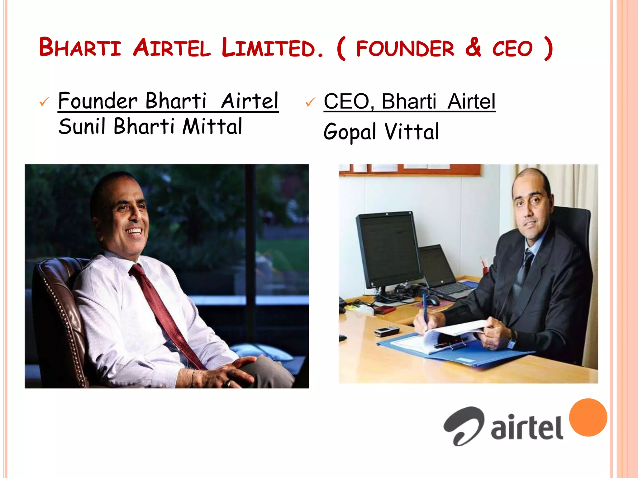 Bharti airtel ppt | PPTX