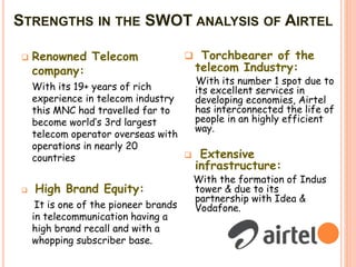 Bharti airtel ppt | PPTX