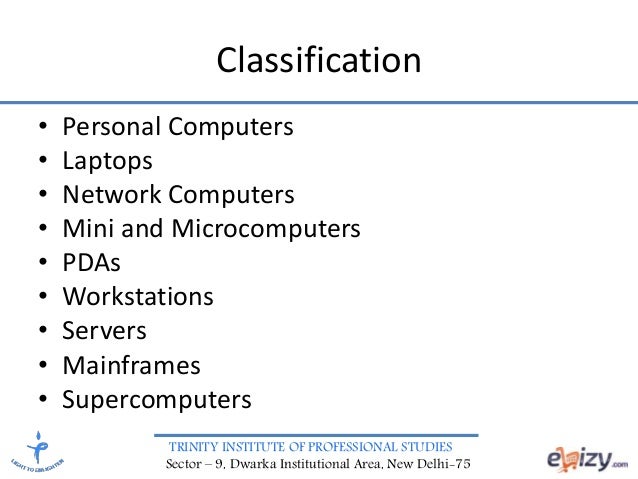 Classification Of Computer System Techsupportnep