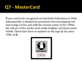 Master Card Logo Quiz