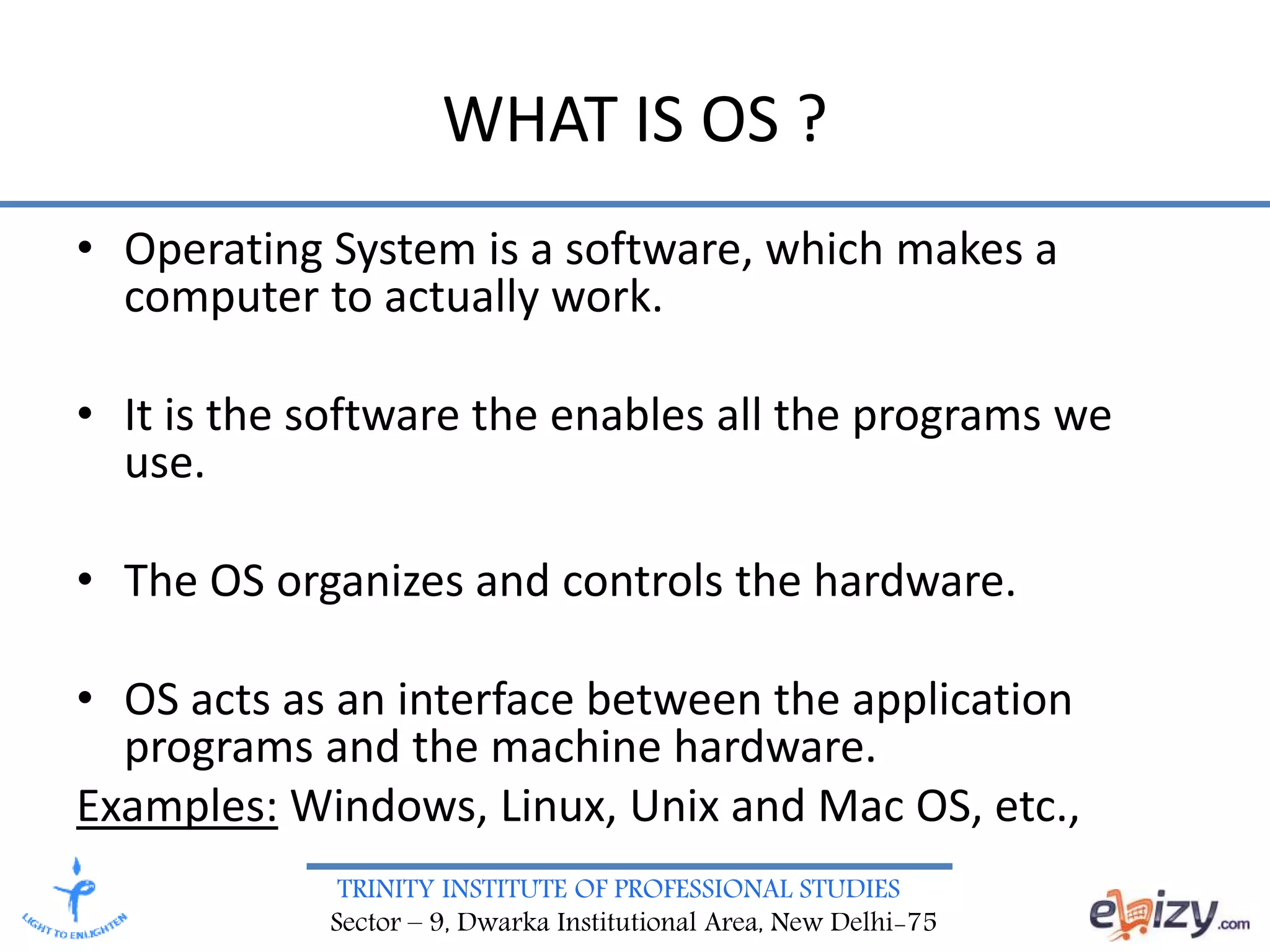 Operating Systems | PPTX