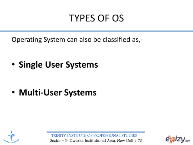 Operating Systems | PPTX