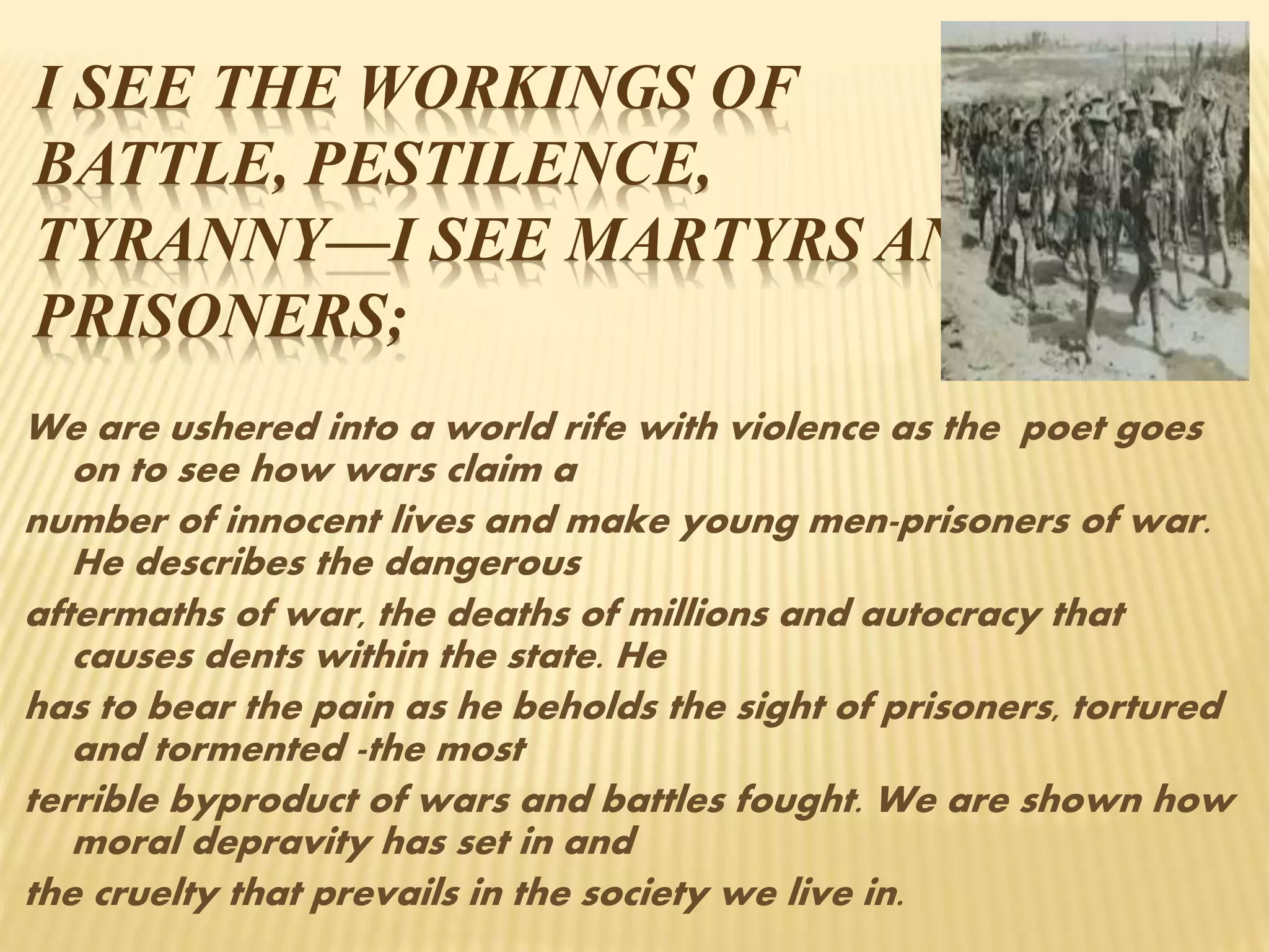 I Sit and Look out by Walt Whitman | PPTX