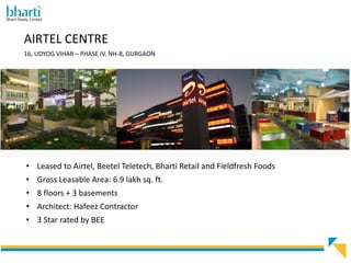 Bharti realty corporate presentation | PDF