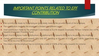 EPF ACT | PPT