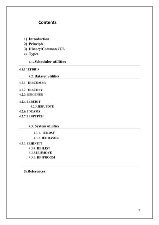 IBM Utilities | DOCX