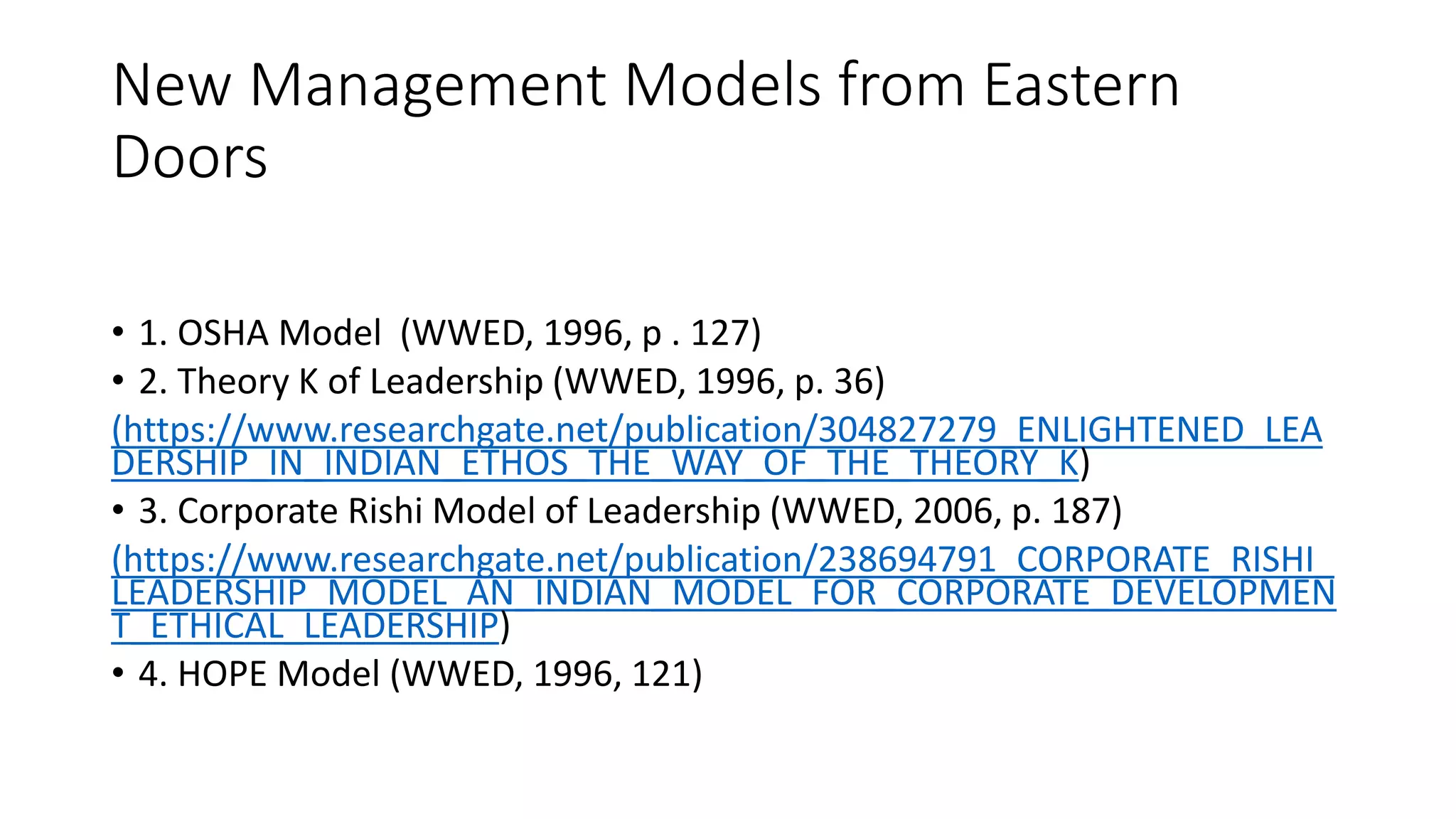 Evolution of Indian Management/ Bhartiya Management | PPTX