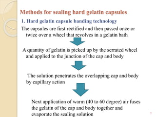 Liquid filled hard gelatin capsules | PPTX