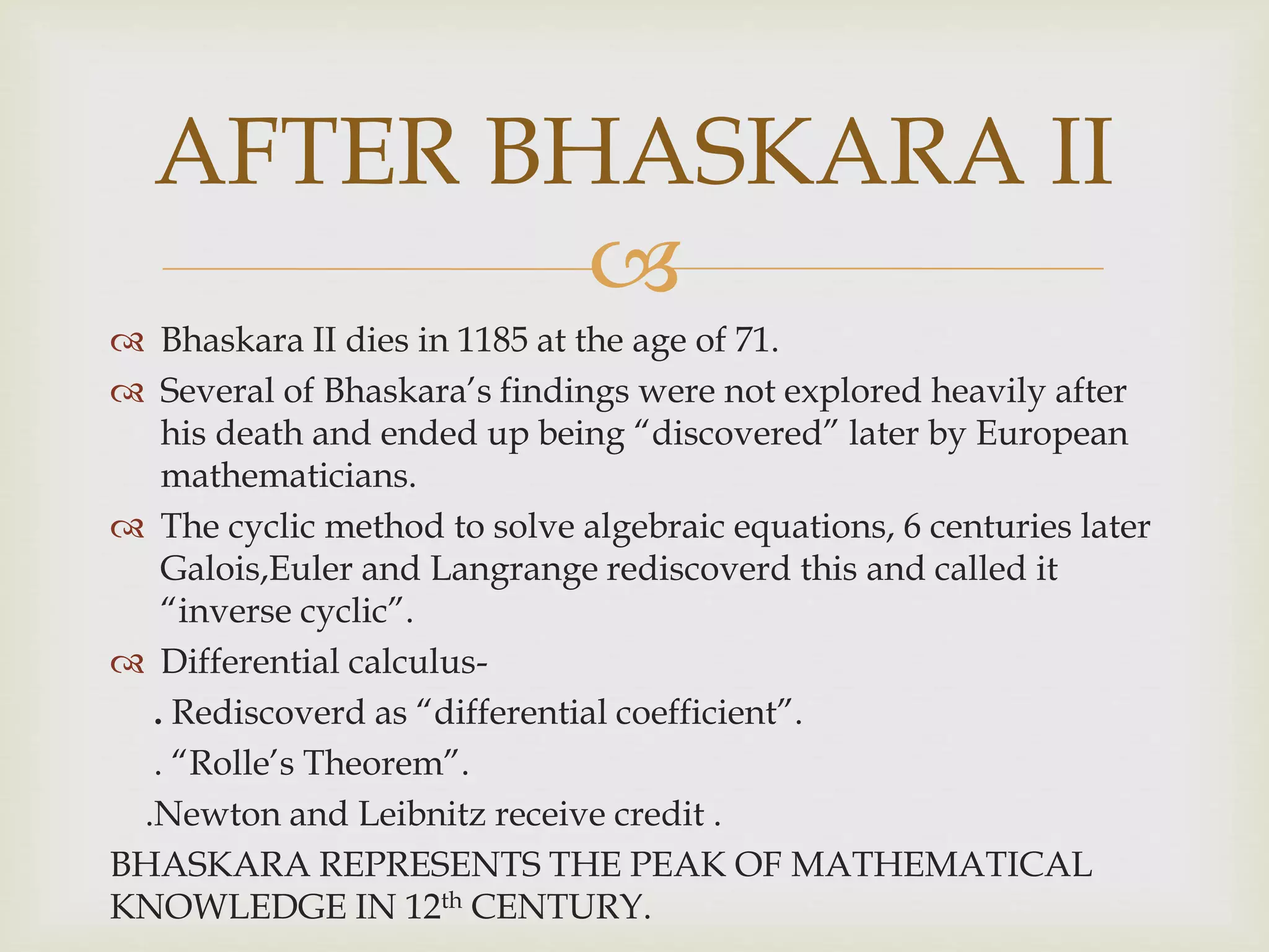 Bhaskar 2 and Field Medal | PPTX