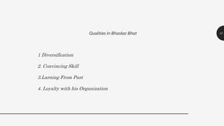 Bhaskar bhatt | PPTX