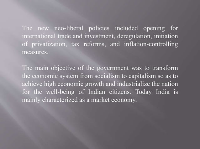 Liberalization | PPT