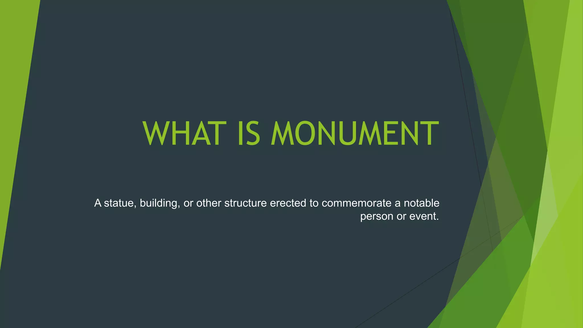 Monuments In danger | PPTX