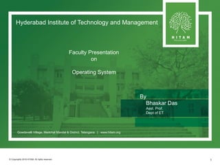 Bhaskar Presentation Operating Systems .ppt