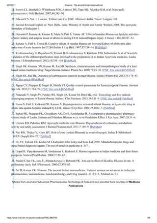 Bhasma - Nano Medicine (Ancient India - Ayurveda) | PDF