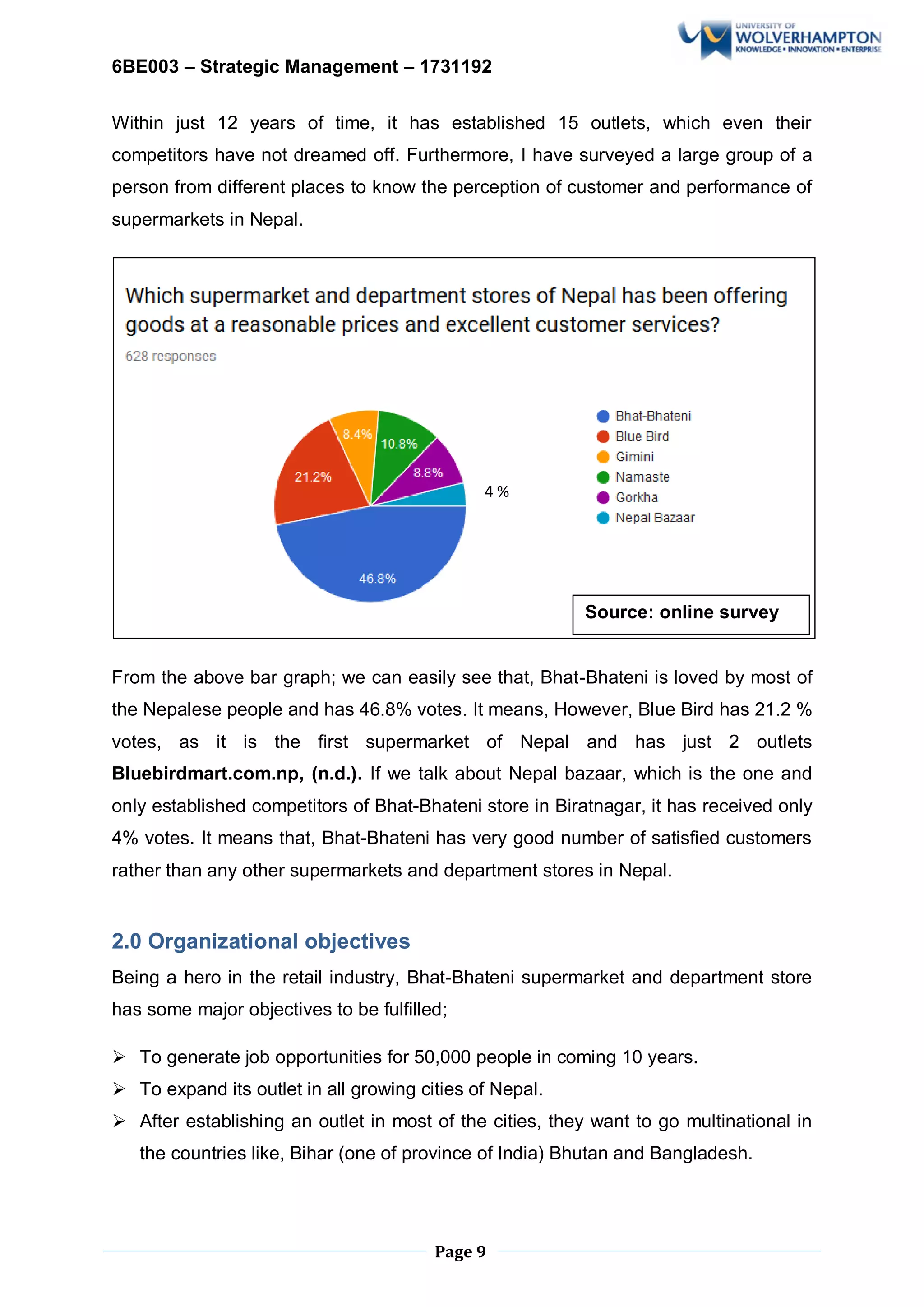 Bhat-Bhateni Supermarket and Department store | PDF