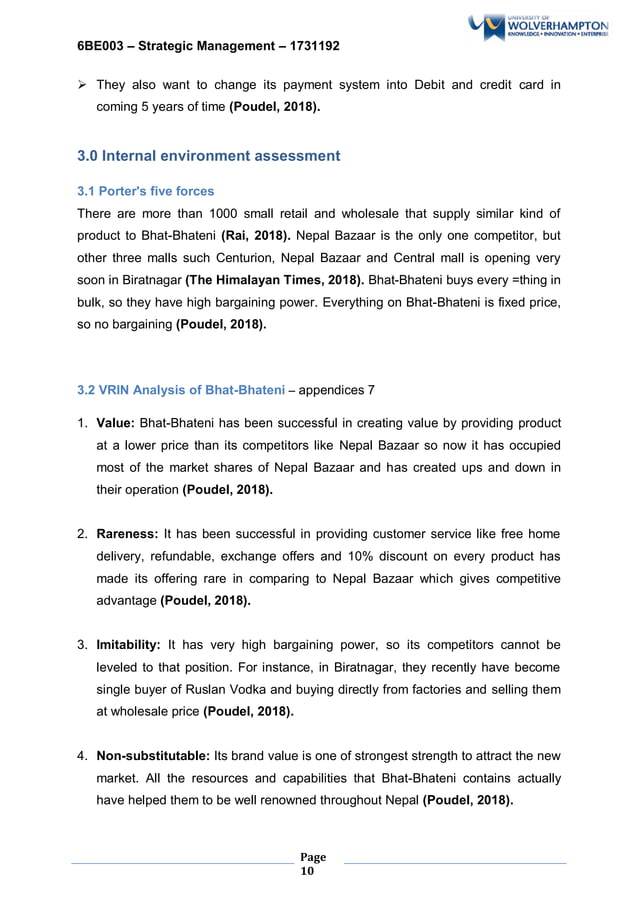 Bhat-Bhateni Supermarket and Department store | PDF