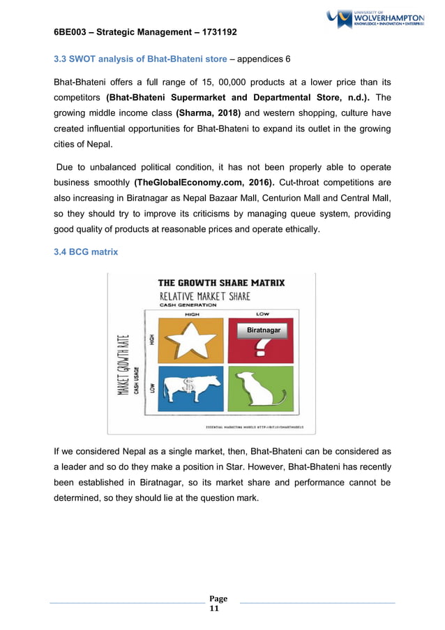 Bhat-Bhateni Supermarket and Department store | PDF