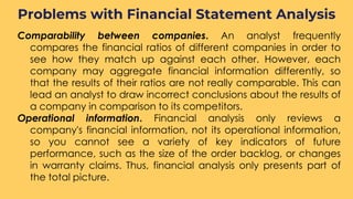 Techniques of Financial Statement Analysis | PPT
