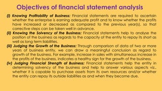 Techniques of Financial Statement Analysis | PPT