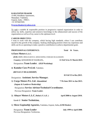 Bhati karansinh c.v. 1 jaisabhati99 | DOC