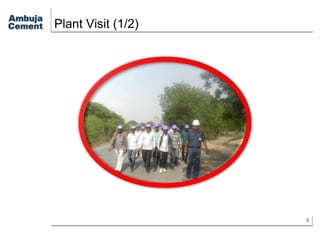 Ambuja cement Bhatinda plant visit-Amit Payal | PPTX