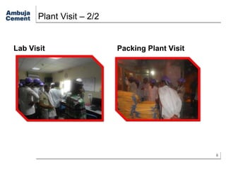 Ambuja cement Bhatinda plant visit-Amit Payal | PPTX