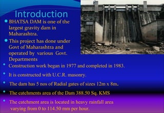 Bhatsa dam 1 | PPT