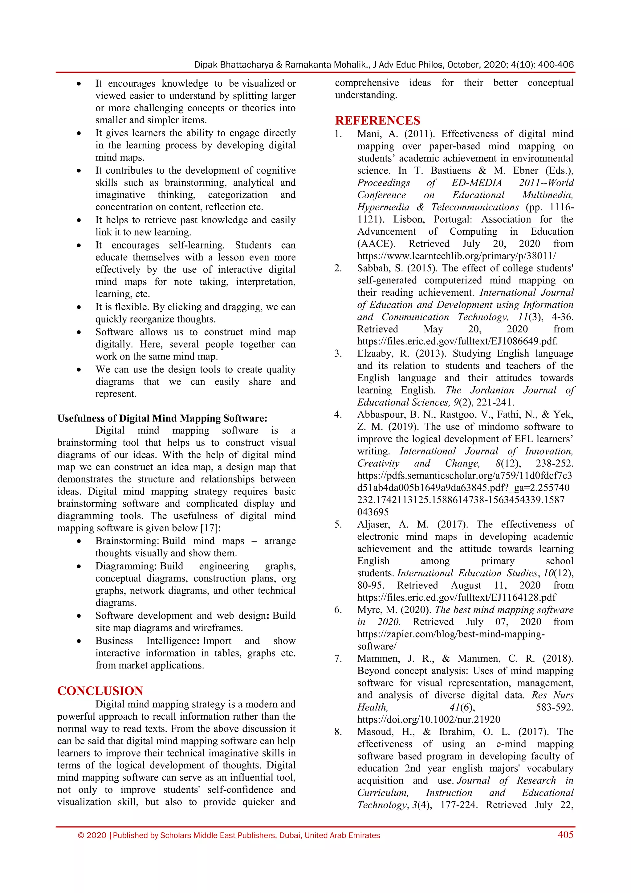 Digital mind mapping strategy | PDF