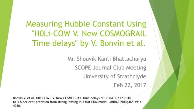 Bhattacharya Shouvik SCOPE_jc | PPTX | Physics | Science