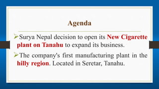 Prajwal Bhattarai - Surya Nepal - Marketing Presentation | PPTX