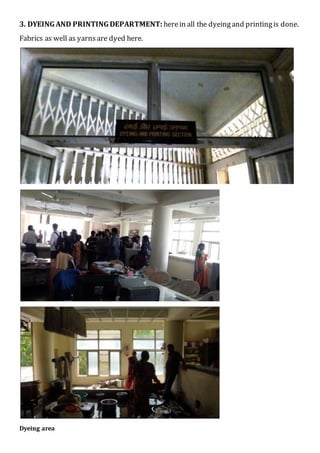 VISIT TO WEAVERS SERVICE CENTER BY ADEEBA | DOCX
