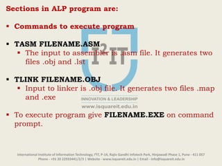 Introduction To Assembly Language Programming | PPT