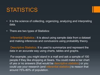 Introduction to Statistics and Probability | PPTX